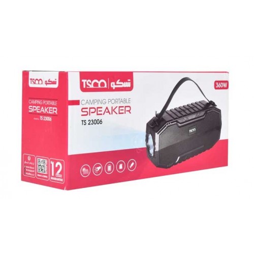 مشخصات,قیمت و خرید اسپیکر شارژی بلوتوث TSCO مدل TS 23006 | سیپاس